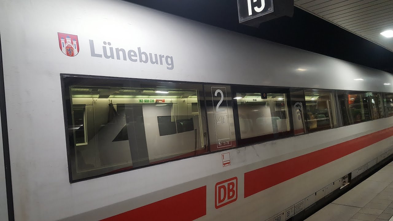 Nacht ICE 1 in München Hbf: ICE992 Berlin Hbf (tief) - YouTube