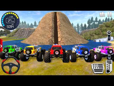 Monster Truck Impossible Offroad Racing 3D - Extreme Police Car Simulator - Android GamePlay #3