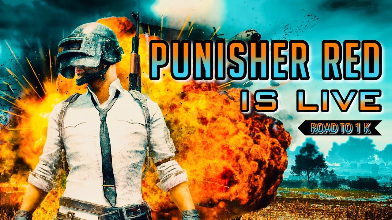 Pubg Mobile Live with Punisher Red Gaming | PubG Indian Version Coming ...