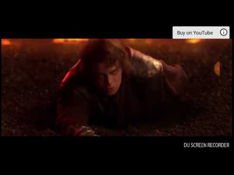 Anakin burning scene reupload - YouTube