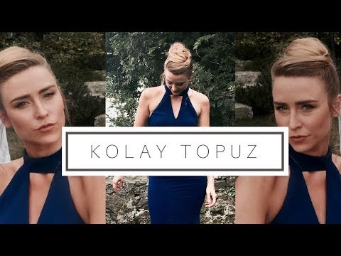 KOLAY SAÇ TOPUZU NASIL YAPILIR? | Gözde Tezer