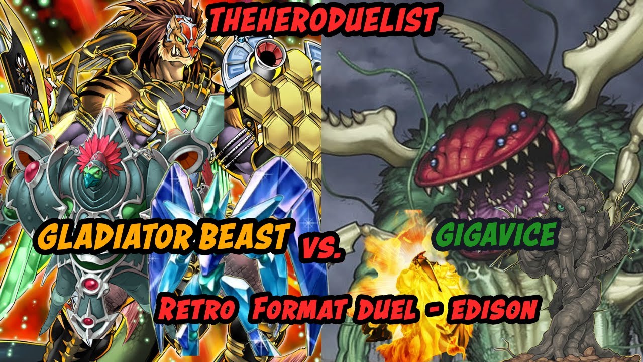FULL EDISON FORMAT MATCH - GIGAVICE VS. GLADIATOR BEAST!! - YouTube