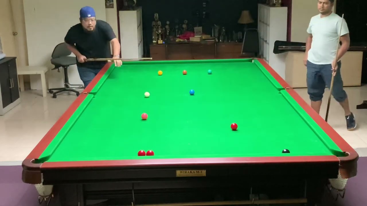 How to steal frames by Reza Hassan. Counter clearence Snooker 2022 ...