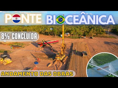 Obras da PONTE BIOCEÂNICA Seguem Avançando e 8% das Obras Já Estão ...