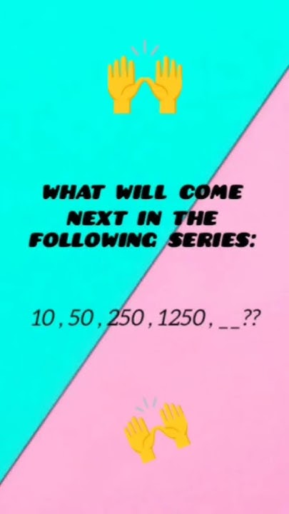 Mind Bending Number Series Can You Crack The Code Iqtest Numberpatterns Youtube