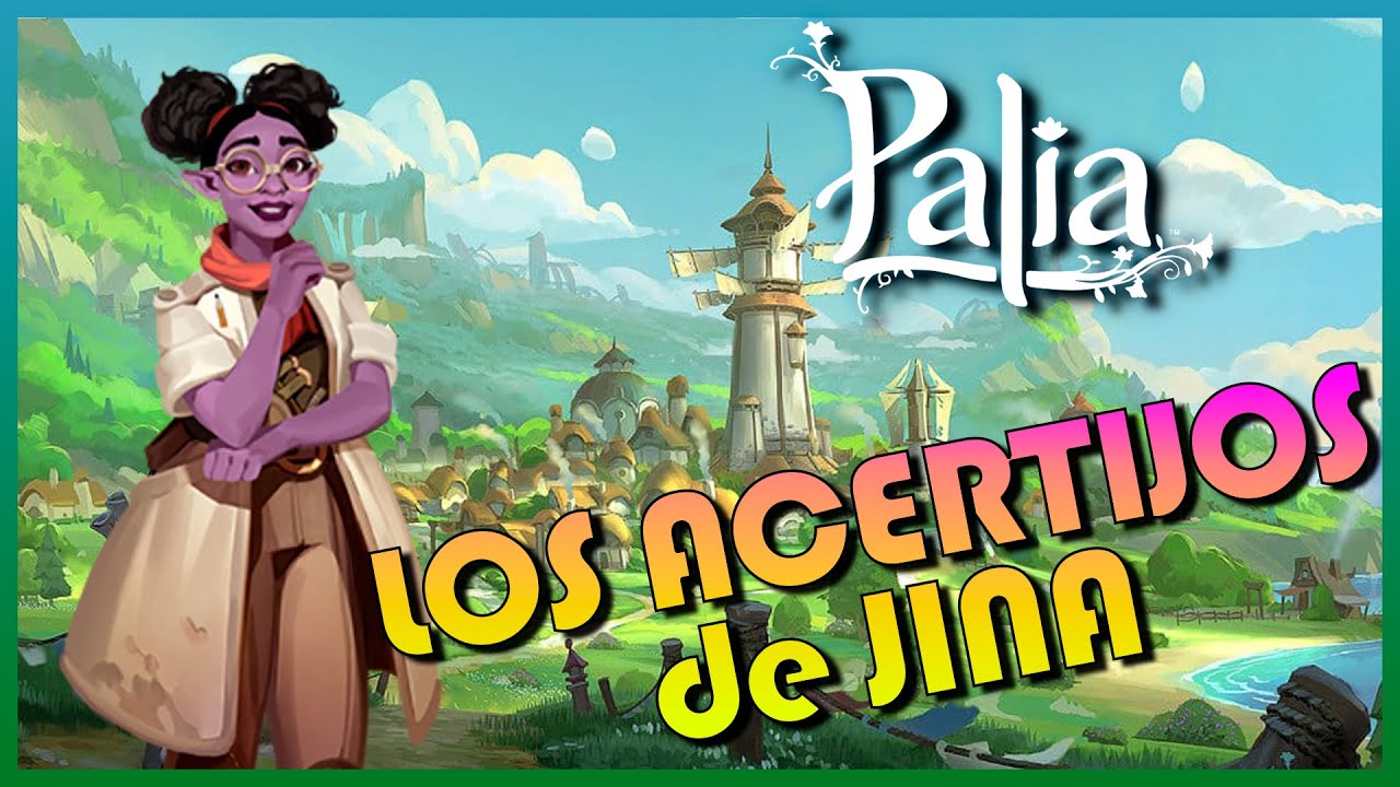 PALIA | COMO RESOLVER los 3 ACERTIJOS de JINA👍 | Misión ABRE LA PUERTA🚪 ...