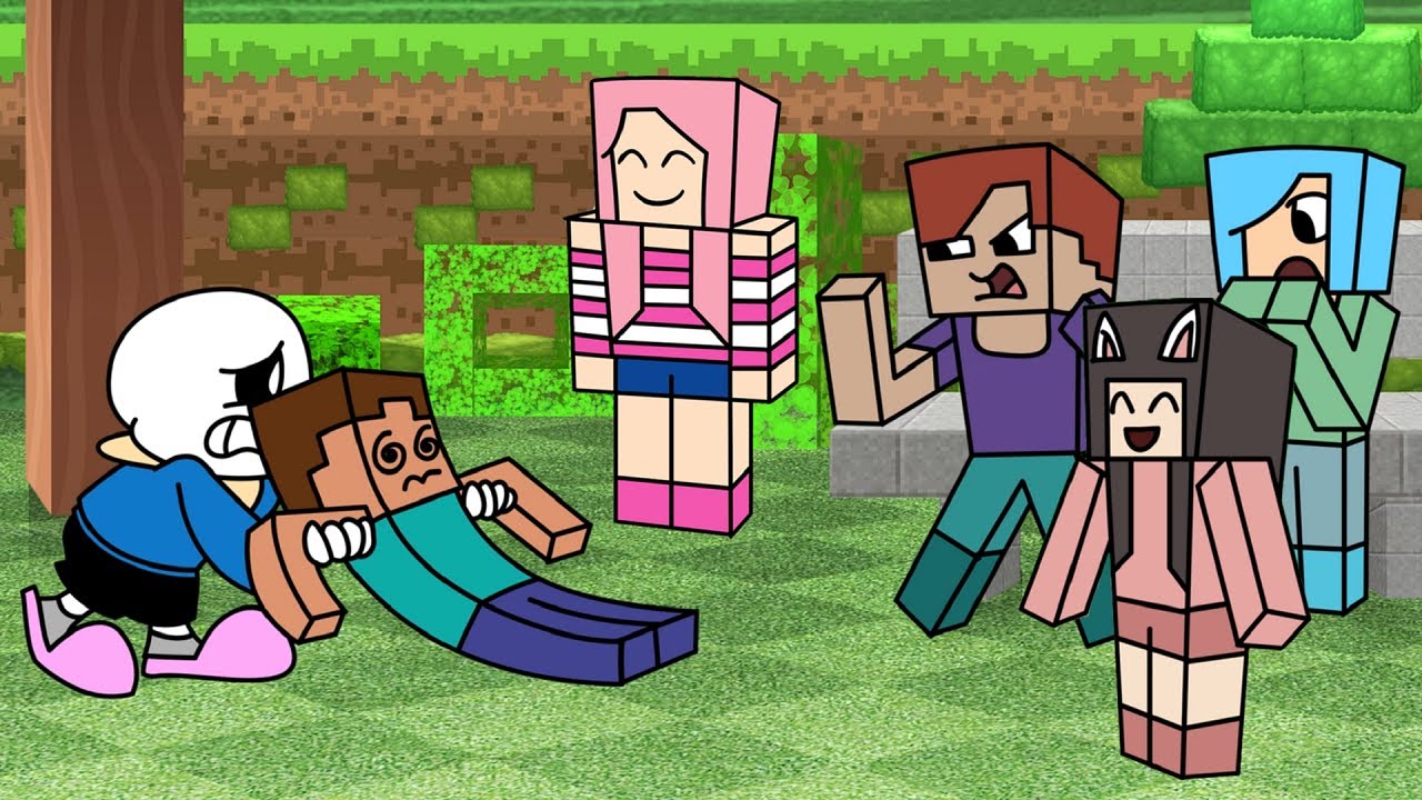 Minecraft Tale Part 3【 Minecraft Animation - Undertale Animation ...