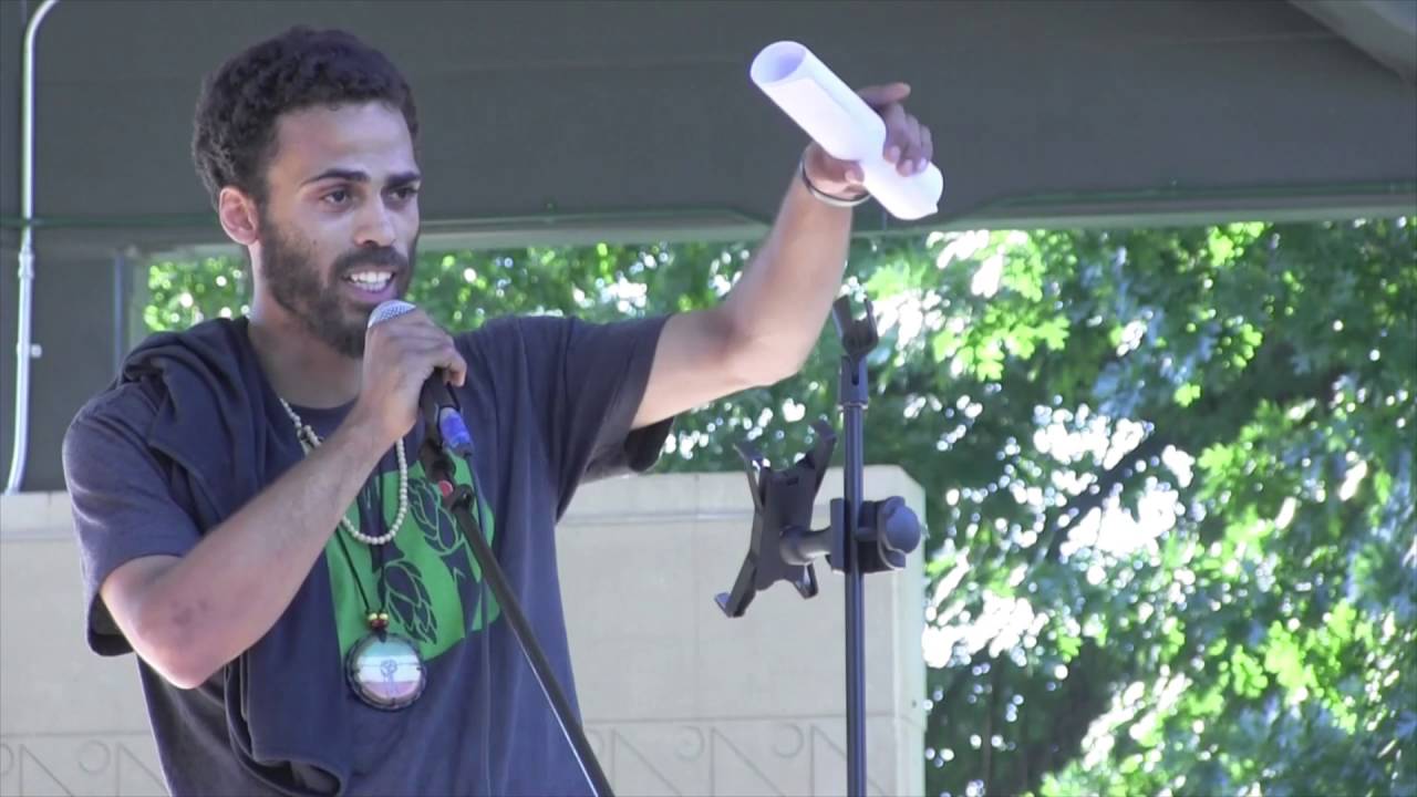 Jacob Pinney-Johnson - Black Lives Matter Kalamazoo Speaker - YouTube