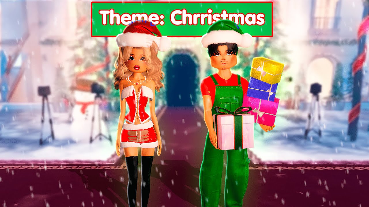 ICONIC Christmas Duos In Dress To Impress! - YouTube