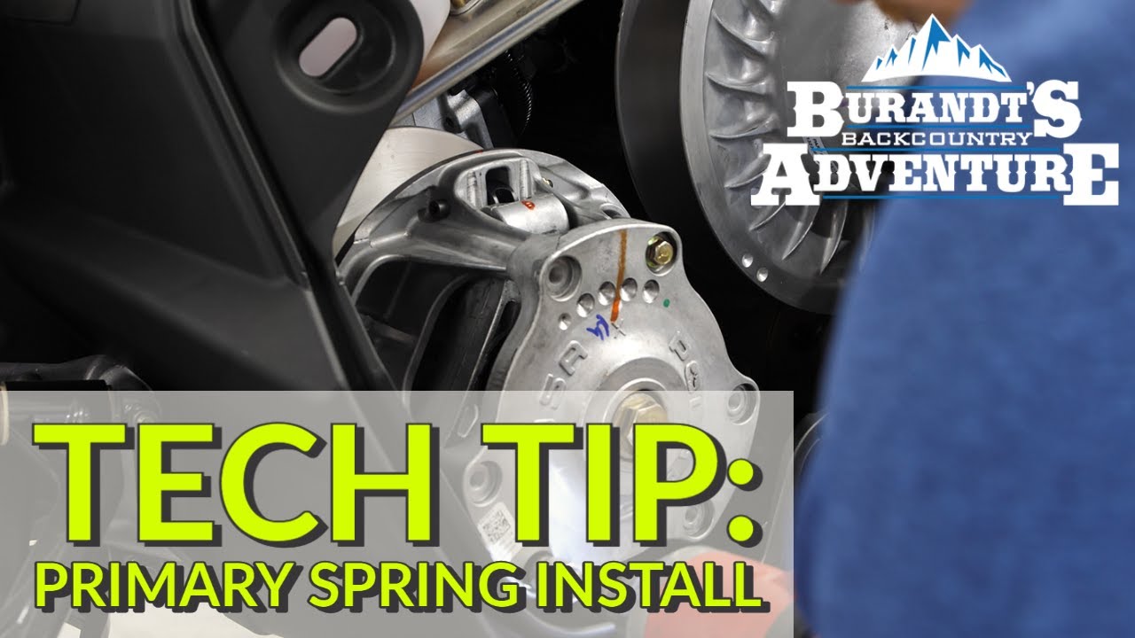 Tech Tip: Primary Spring Install - YouTube