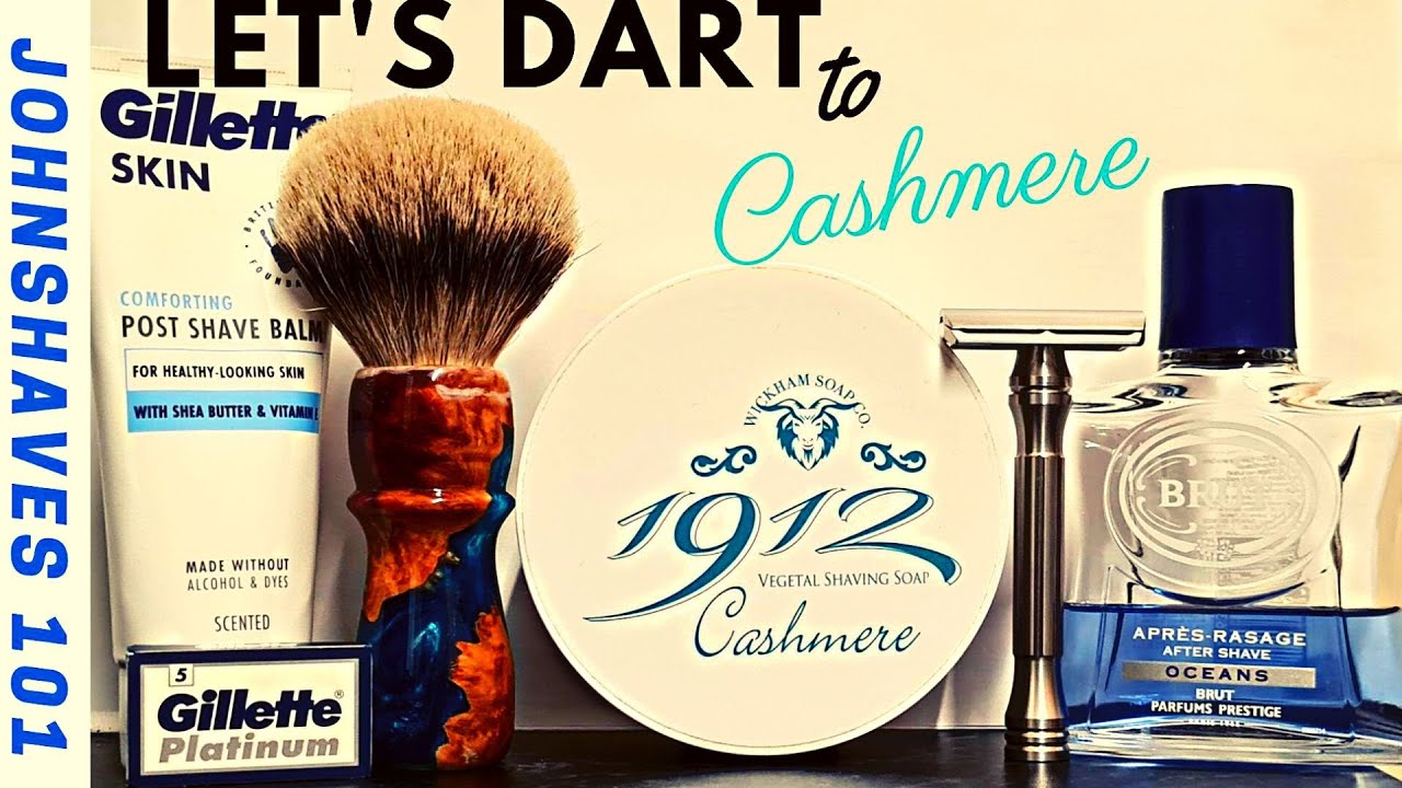 Blackland Dart Razor: Badlands 26mm Badger Brush: Wickham's Cashmere ...
