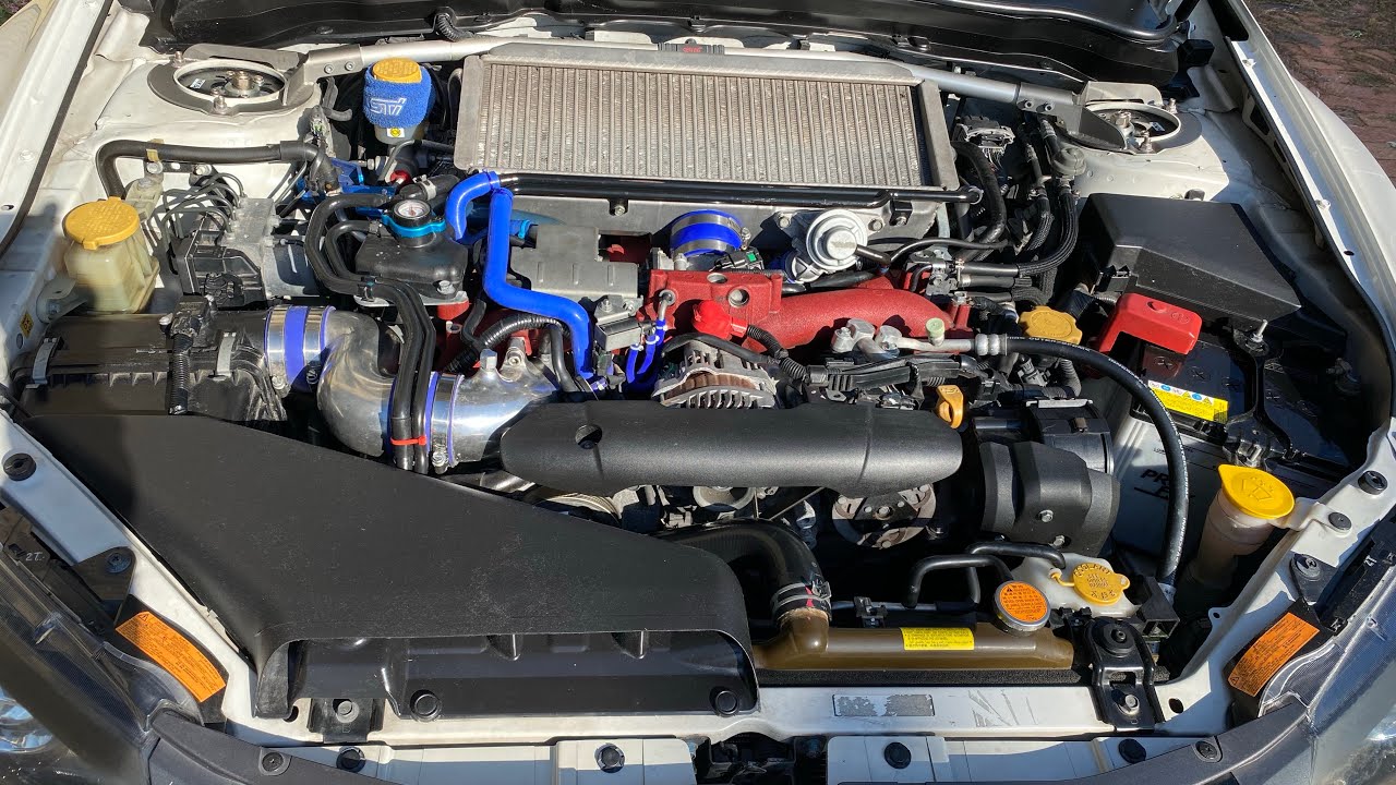 SUBARU IMPREZA WRX STI (GVF) DIY maintenance - YouTube