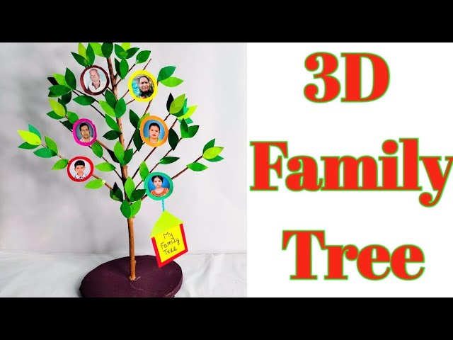 Creative Family Tree Ideas For Project Family Tree Project