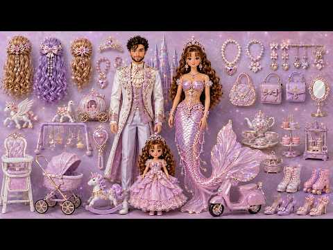 9:31 Minutes Satisfying with Unboxing Barbie Princess Pink Kitchen,Rock Bed Play Set Review Toy｜ASMR