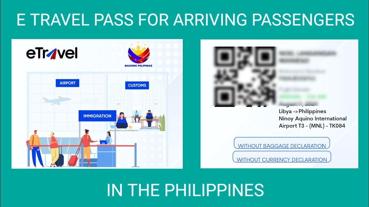 E Travel Pass For Arriving Passengers to the Philippines | etravel.gov ...