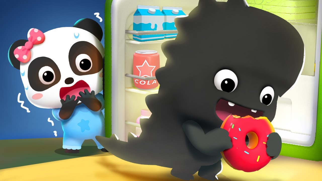 Five Little Monsters in the Kitchen | Monster Song | Spooky Songs for ...