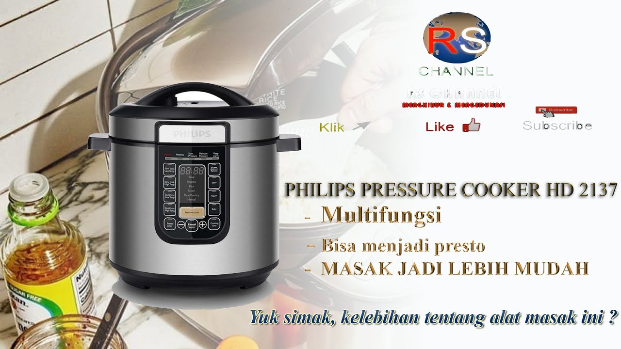 All in one cooker Philips HD2137 - YouTube