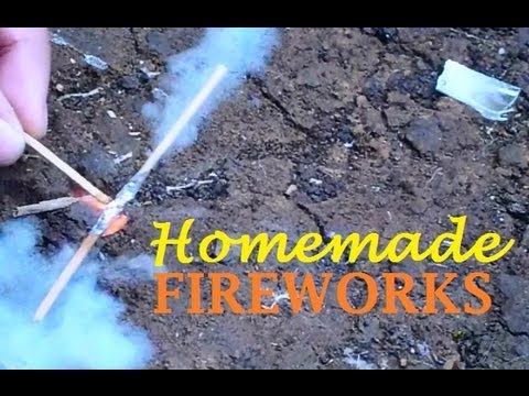How To Make a Simple Fireworks (EASY TO MAKE!!) - YouTube