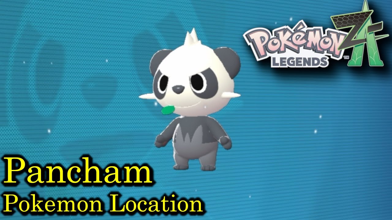 Pokemon Legends Z-A - Pancham Location Guide - YouTube