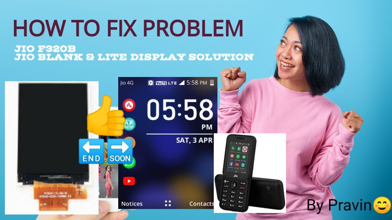 Jio F320B Display Problem I Jio F320B Display lite Problem I Jio F320B ...