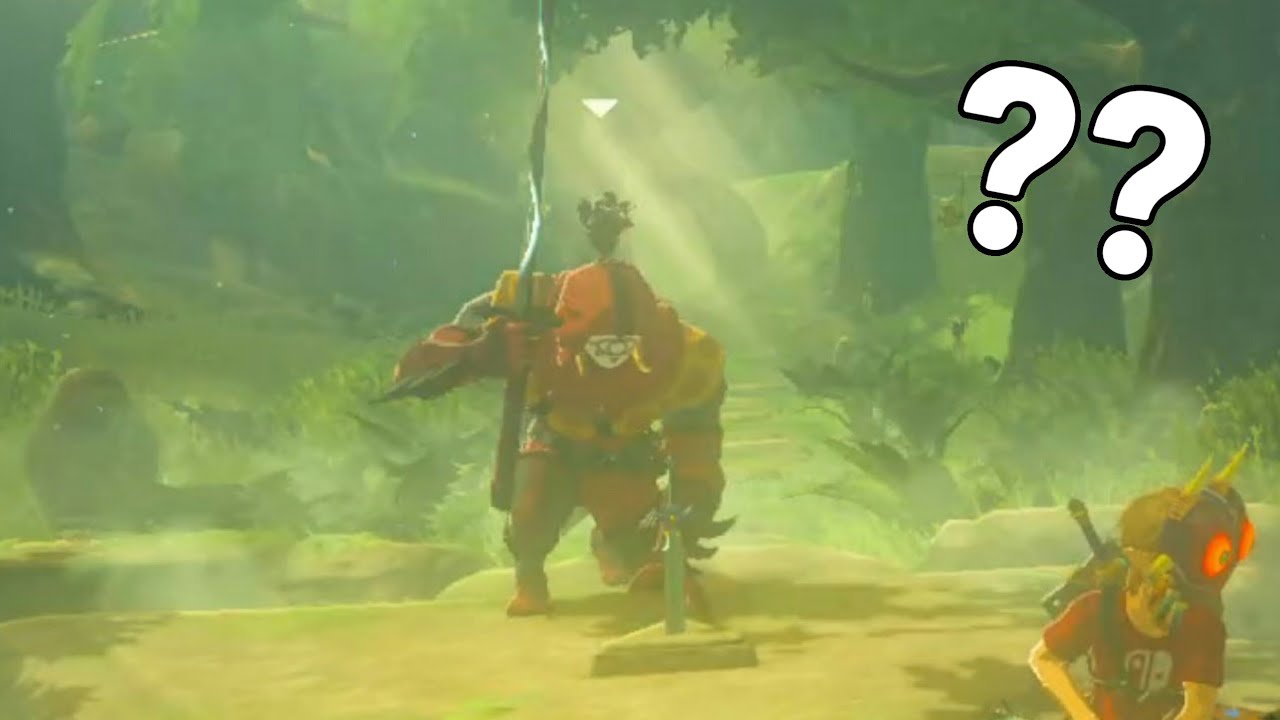 Getting a Yiga to Pull the Master Sword! | Zelda: Breath of the Wild ...