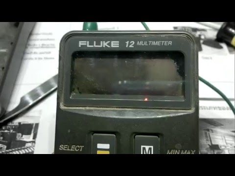 Fluke 12  problem can't change mode