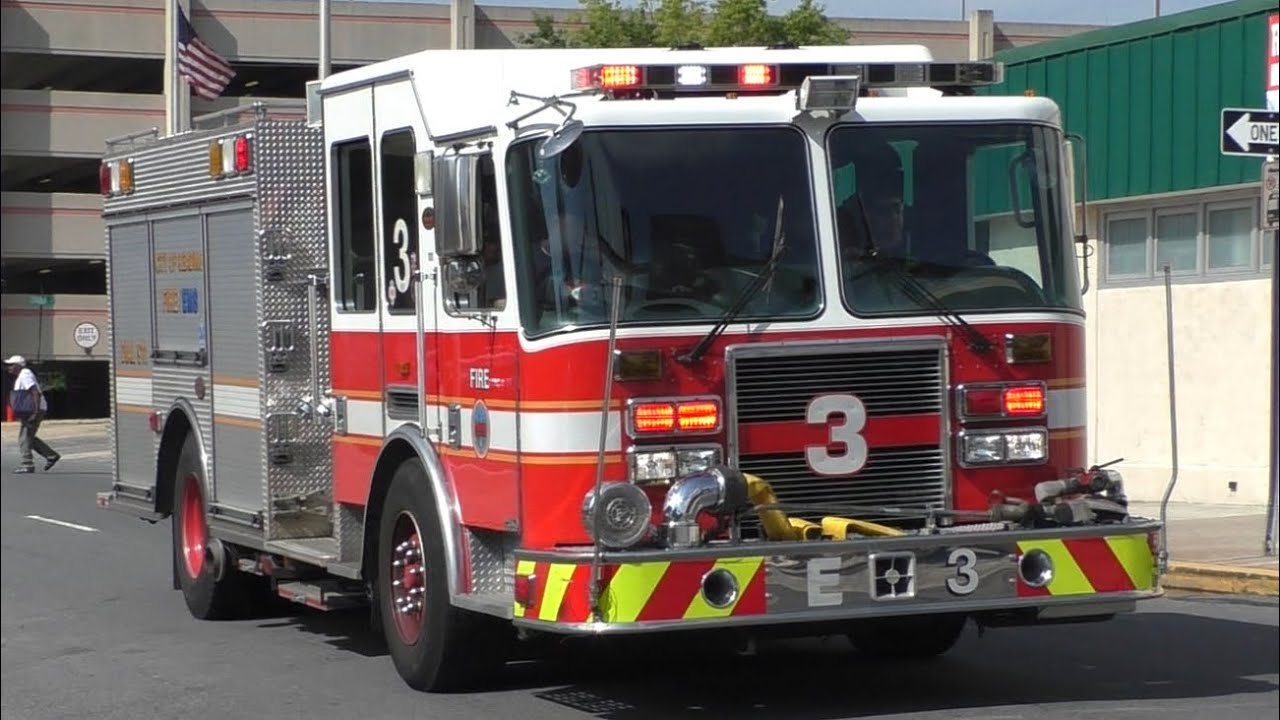 Reading Fire Department Engine 3 Responding 8/8/19 - YouTube