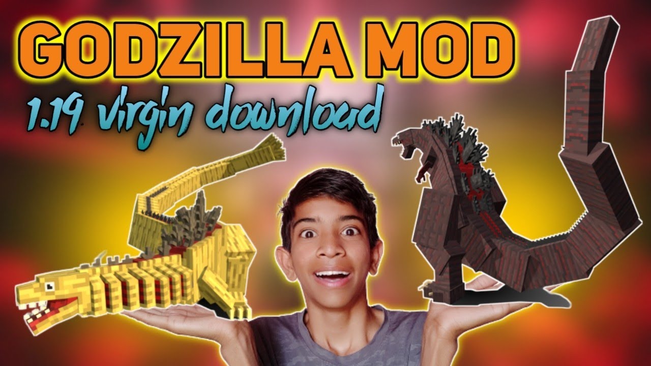 how to download Godzilla mod in Minecraft - YouTube