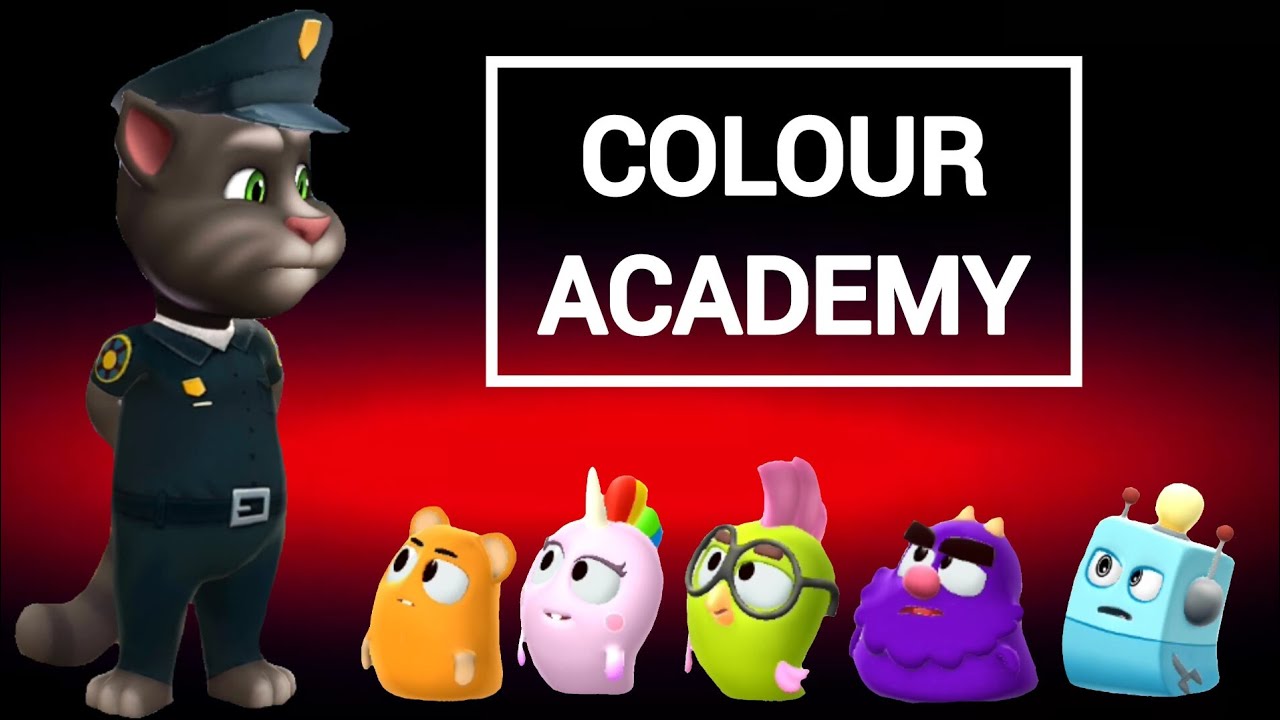 My Talking Tom 2 - PETS - COLOUR ACADEMY - YouTube