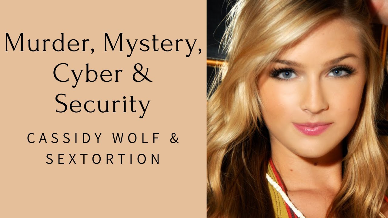 Cassidy Wolf Sextortion Photos