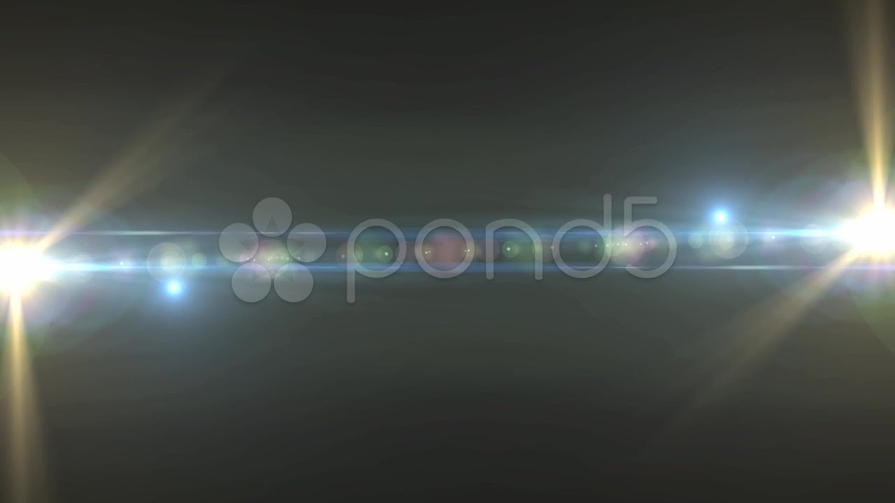 Lens Flare Transition. Stock Footage - YouTube