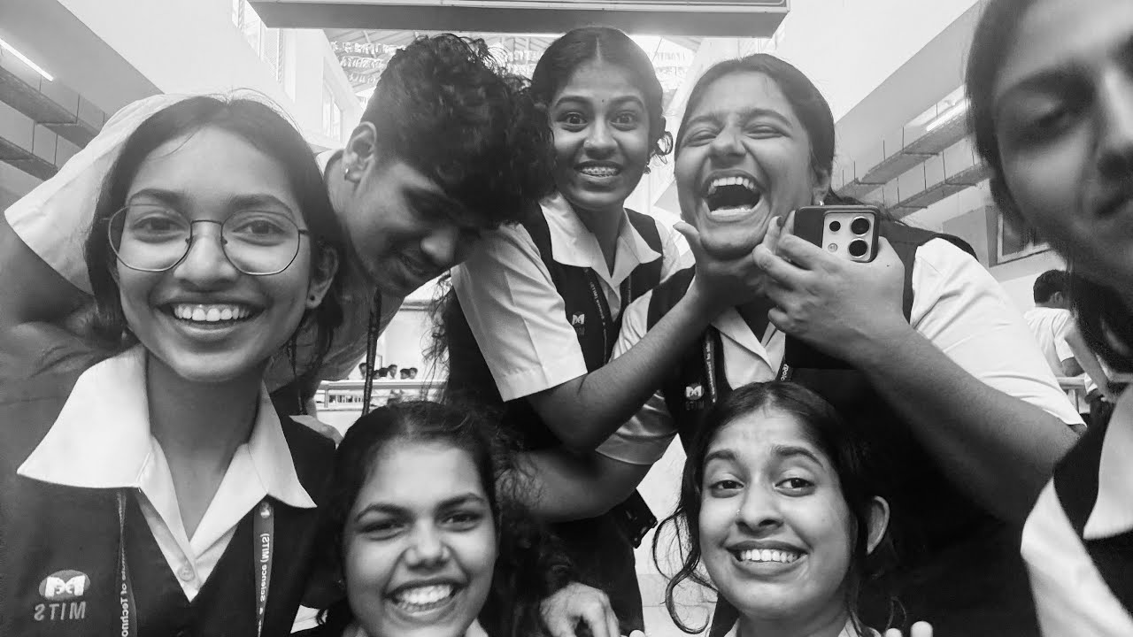 College life as a first year Btech student | Freshers day | MITS ...