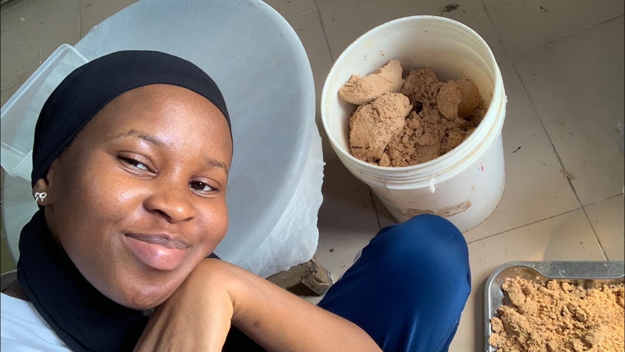 How to Make Pap (Akamu/Ogi) | Sieving Blended Corn Step-by-Step - YouTube