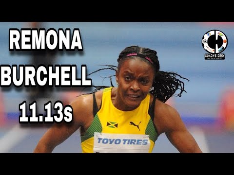 Remona Burchell 11.13s Final 100m Velocity Fest 11 - YouTube