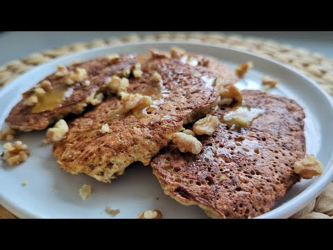 Muzlu Yumurtalı Yulaflı Pankek Tarifi (Şekersiz & Sağlıklı)