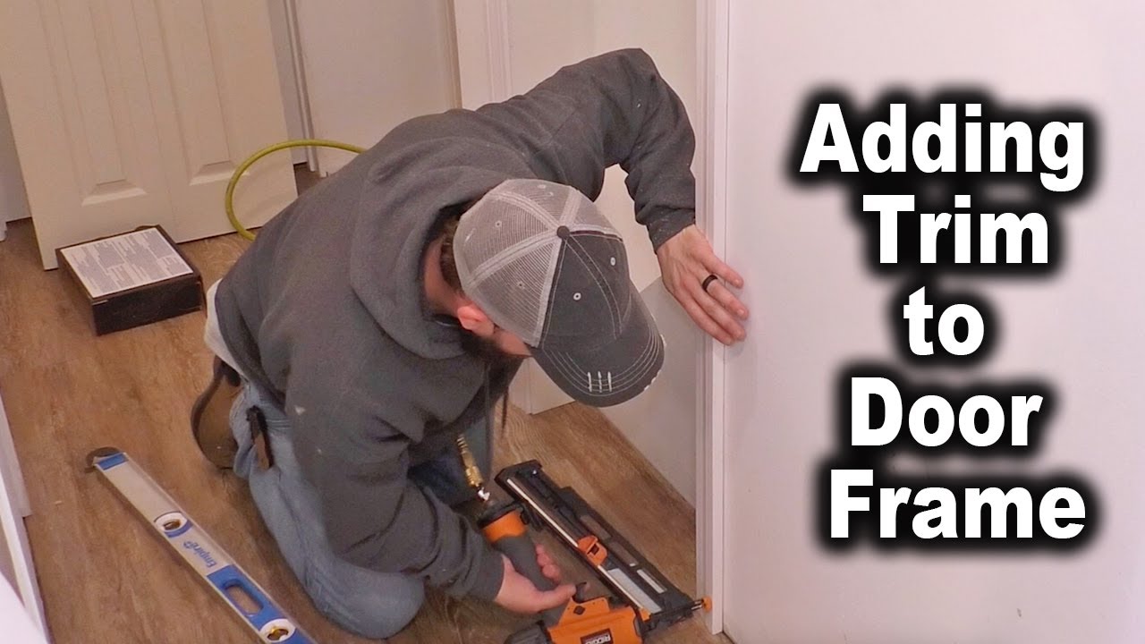 How to Install Trim for a Bi-Fold Door or Cased Opening | The Fixer ...