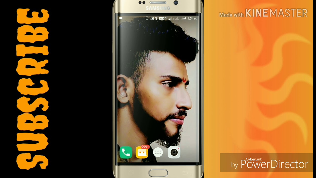 How to portrait Kanan name in PicsArt - YouTube
