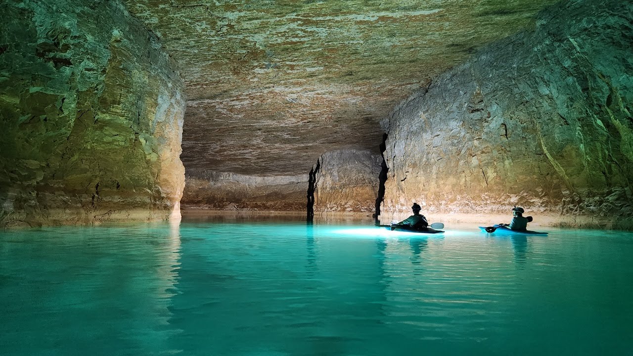 Underground Rivers And Limestone Caves