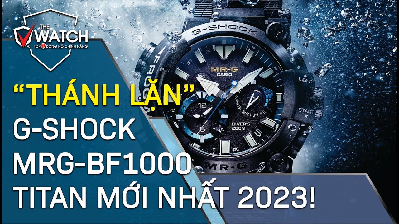 [REVIEW] THÁNH LẶN CASIO G-SHOCK MRG-BF1000 TITAN MỚI NHẤT 2023 - YouTube