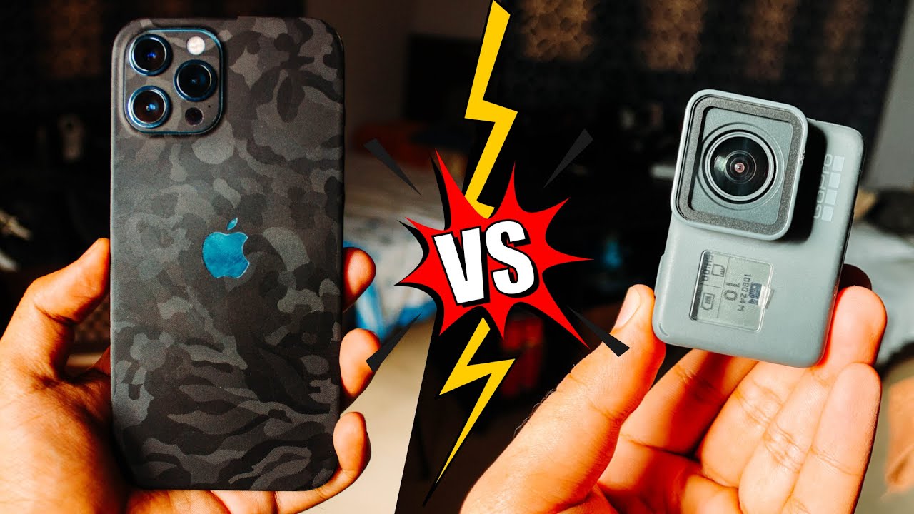 iPhone vs GoPro ($1099 iPhone vs $100 GoPro) - iPhone 12 Pro Max vs ...