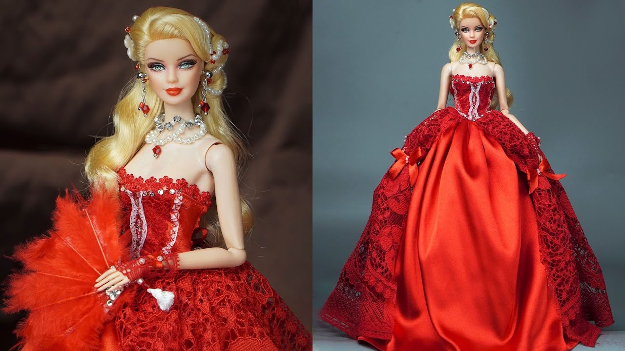 ️RUBY ️ Barbie Collector Gemstone Doll Makeover - DIY and Craft to Make ...