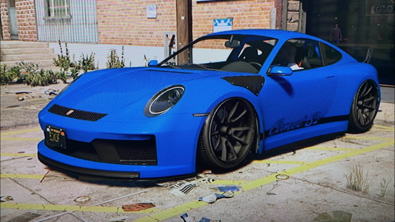 RAPID Comet S2 Modelled as a GT3 RS Voodoo Blue! - YouTube