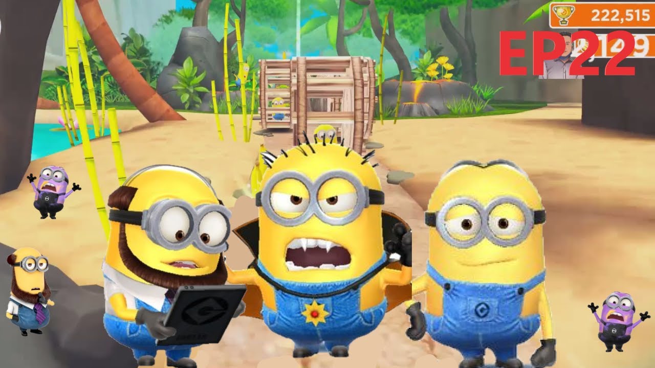 Minion Rush Grandpa Minion Referee Minion Classic Minion LEVEL 112-114 ...