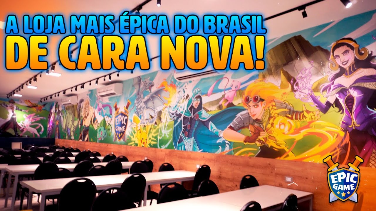 TOUR PELA LOJA DE TCG MAIS ÉPICA DO BRASIL: EPIC GAME! - YouTube