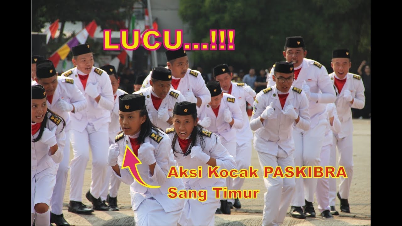 PASKIBRA SANG TIMUR || Upacara HUT RI - YouTube