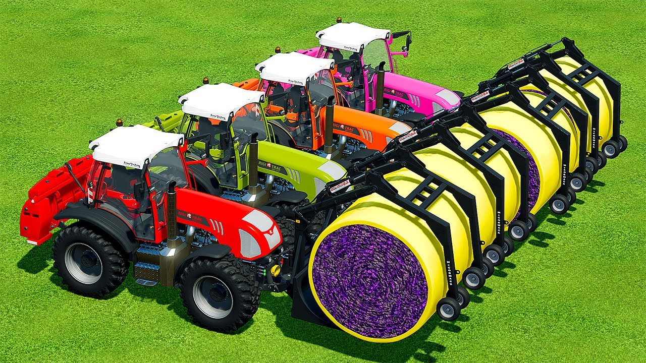 HARVESTING AND LOAD LAVENDER WITH RIGI TRAC TRACTORS - Farming ...