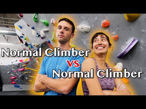 NORMAL CLIMBER vs. NORMAL CLIMBER with @Josh Rundle - YouTube