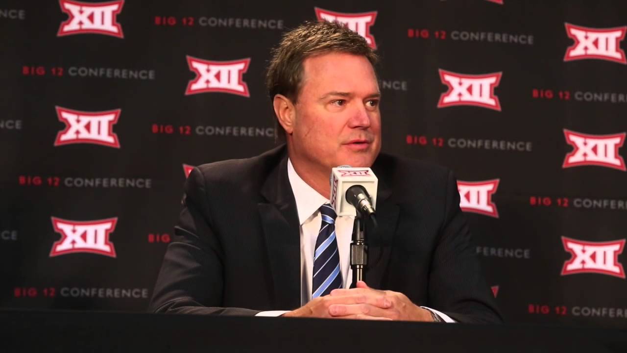 Bill Self talks new rules at Big 12 Media Day - YouTube