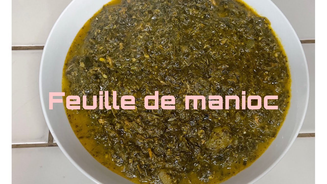 Meilleur Recette de pondu congolaise ( feuille de manioc) - YouTube