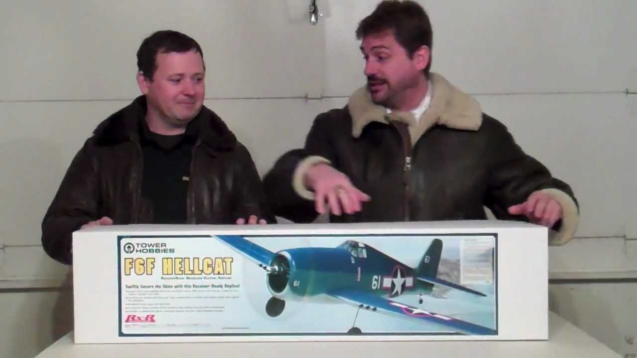 Tower Hobbies F6F Hellcat What's in the Box? - YouTube